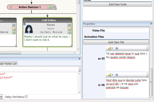 Interactive Storytelling and Game Design Scripting Classes - Chat Mapper AI